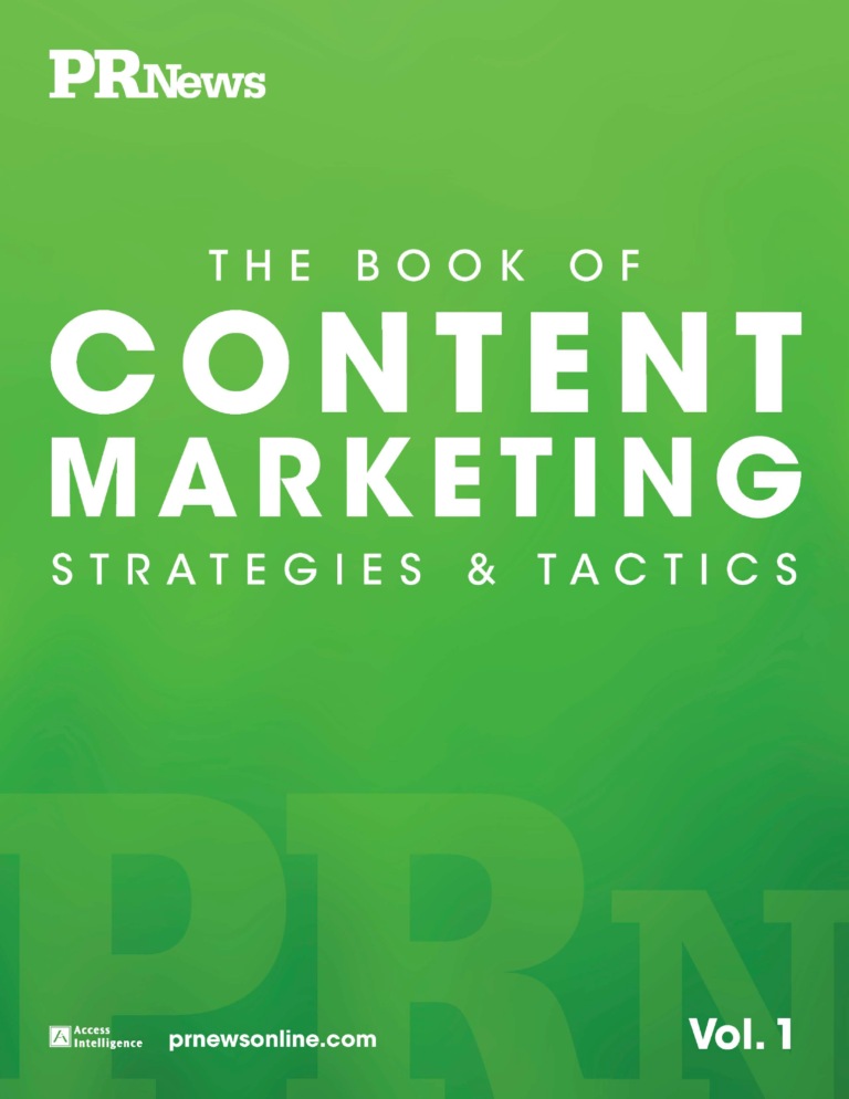 Content Marketing Guidebook, Vol. 1 - PRNEWS Store